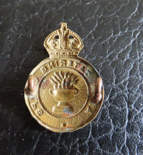 GENUINE ARMY CATERING Corps 1941-45 Kc King's Crown Cap Badge - Ref 45Z ...