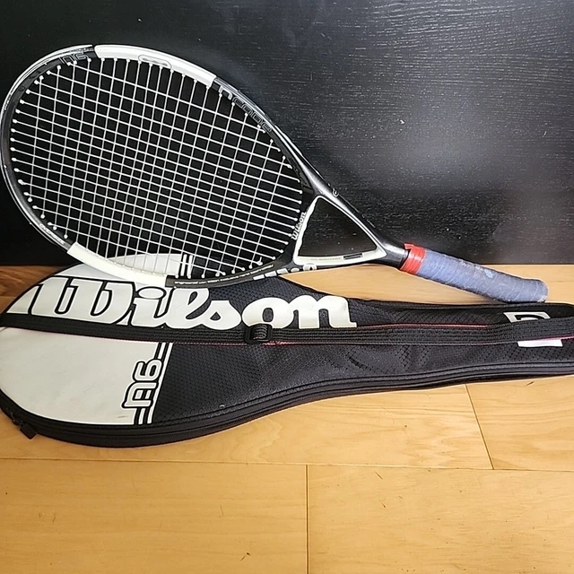 WILSON NCODE N6 Oversize OS Tennis Racquet Racket 4 3/8” Grip - w/ Case ...