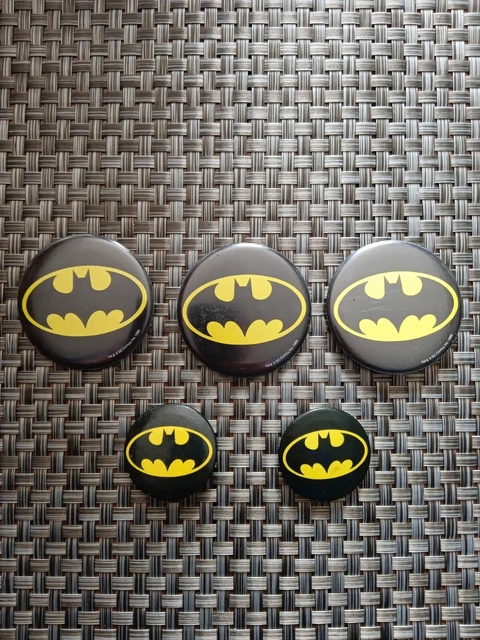 ANCIEN BADGE BATMAN Petit Et Grand Modèle Batman Marvel EUR 5,00 ...