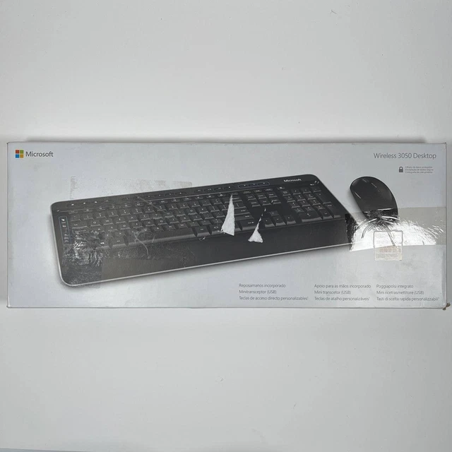 MICROSOFT WIRELESS DESKTOP 3050 Wireless Keyboard and Mouse Combo for PC/Mac $79.80 - PicClick CA