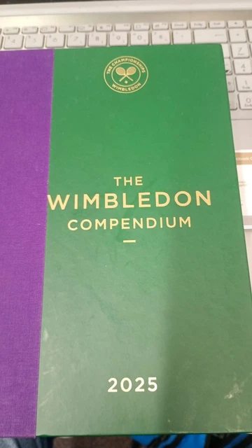 WIMBLEDON TENNIS 2025 Compendium Official stat book EUR 25,90 - PicClick DE