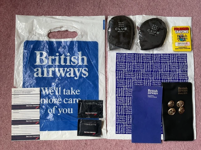 VINTAGE BRITISH AIRWAYS British European Airways Memorabilia £3.29 ...
