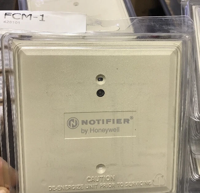 NOTIFIER FCM-1 ADDRESSABLE Control Module Fire Alarm 428101 New FCM1 ...