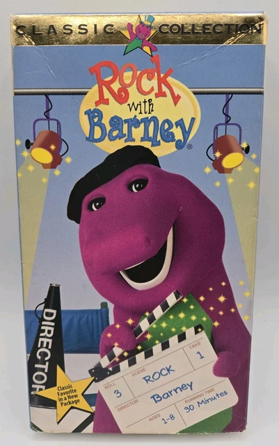 BARNEY ROCK WITH Barney Classic Collection Edition VHS 1996 £19.07 ...
