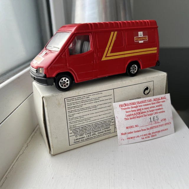 CORGI PROMOD PRO218 Royal Mail Mark 3 Ford Transit LWB Van - Code 3 ...