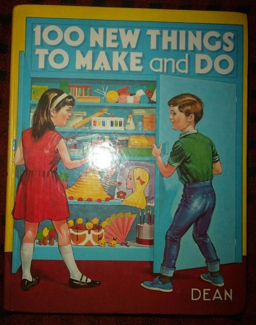 100 NEW THINGS To Make and Do Children's Book 1970 Violet M Williams ...