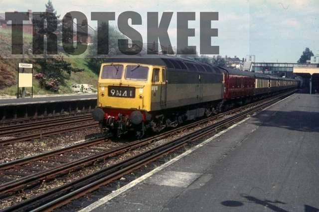 35MM SLIDE BR British Railways Diesel Loco Class 47 D1719 c1966 Original £3.99 - PicClick UK
