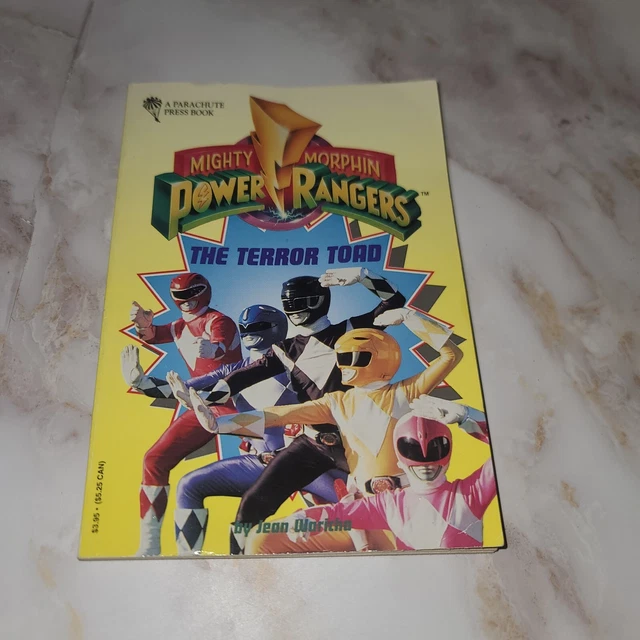 VINTAGE MIGHTY MORPHIN Power Rangers - The Terror Toad - Paperback 1994 ...