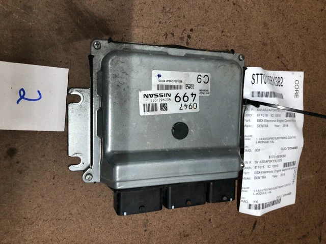 2019 NISSAN SENTRA 1.8 Engine Control Module Unit ECU ECM OEM NEC982 ...