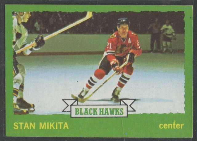 1973-74 TOPPS #145 Stan Mikita Chicago faucons noirs Hall-of-Fame EUR 5 ...