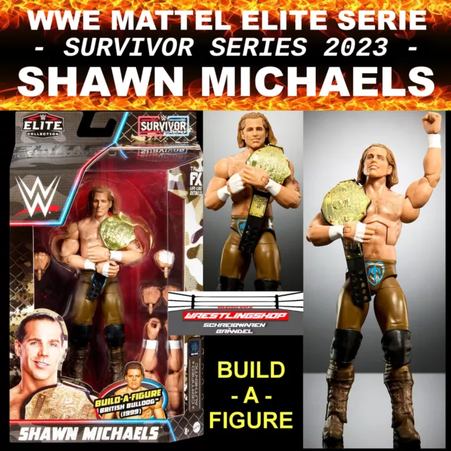 WWE MATTEL ELITE Shawn Michaels Survivor Serie 2023 Wrestling Action Figur Basic EUR 42,99 ...