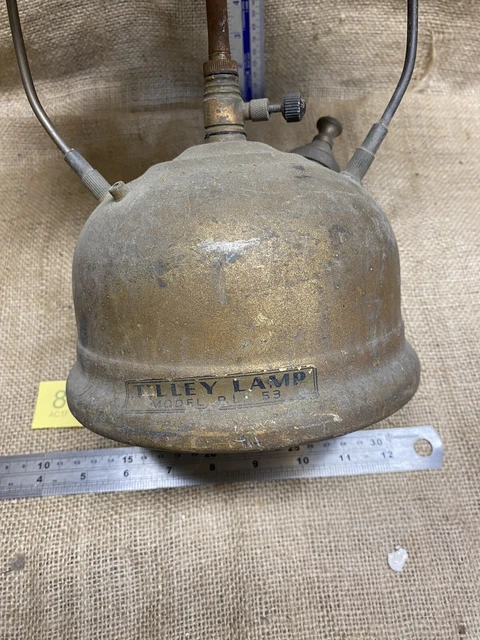VINTAGE ORIGINAL TILLEY Pl53 Lamp Lantern (No Glass) With Reflector £90 ...
