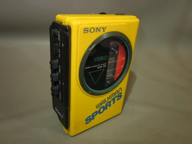 SPORTS SONY WM 35 Walkman MC Cassette Stereo (100) £79.28 - PicClick UK