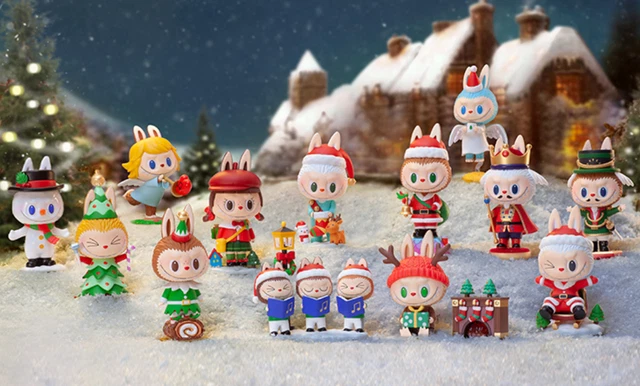 POP MART LABUBU The Monsters Let's Christmas Series Confirmed Blind Box ...