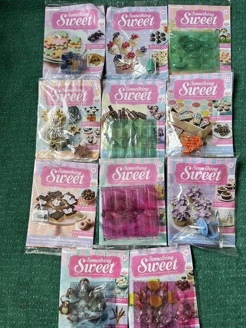 DEAGOSTINI SOMETHING SWEET Magazines NEW AND SEALED x 11 Includes Free ...