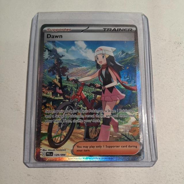 DAWN SIR 2025 Pokemon Phantasmal Flames English Card Full Art 129/094 ...