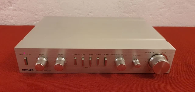 PHILIPS PRE AMPLIFIER Vor-Verstärker 22 AH 209/00, Power Amp Hifi ...