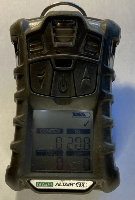MSA ALTAIR 4X Gas Detector O2 CO H2S LEL Charger Warranty Calibrated £ ...
