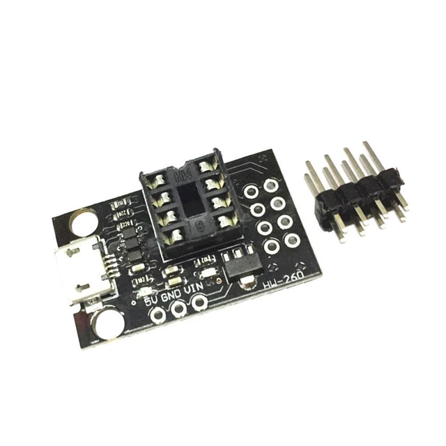 ENTWICKLUNG PROGRAMMIERBOARD ATTINY13A / attiny25 / attiny85 / attiny45 ...