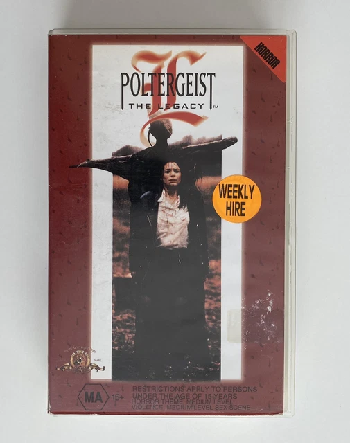 POLTERGEIST LEGACY [VHS] Warner MGM/UA Big Box Ex-Rental Video Tape ...