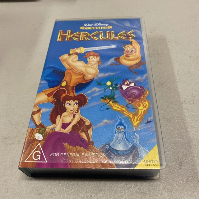 HERCULES BY WALT Disney VHS Cleaned And Tested Movie $6.59 - PicClick AU