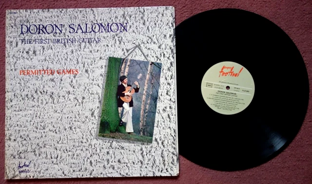 DORON SALOMON / The First British Guitar - Permitted Games / 1976 EUR 2 ...
