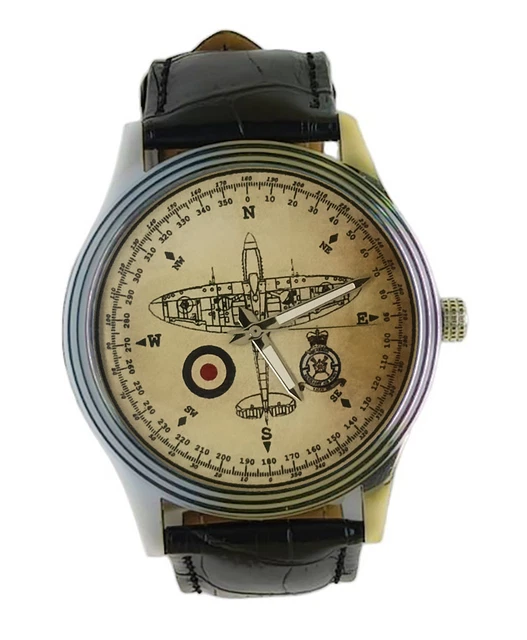 SUPERMARINE SPITFIRE WW-II RAF Commemorative 609 Squadron Art Solid ...