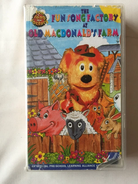 FUN SONG FACTORY at Old McDonalds Farm VHS Video £11.99 - PicClick UK