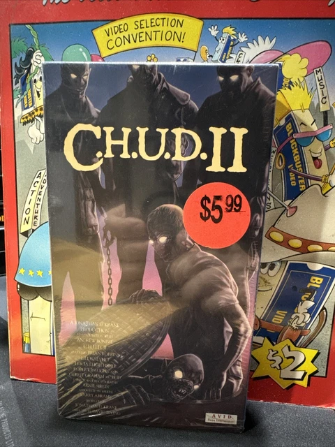 C.H.U.D. II VHS Video Horror CHUD Gerrit Graham Tricia Fisher Cult ...