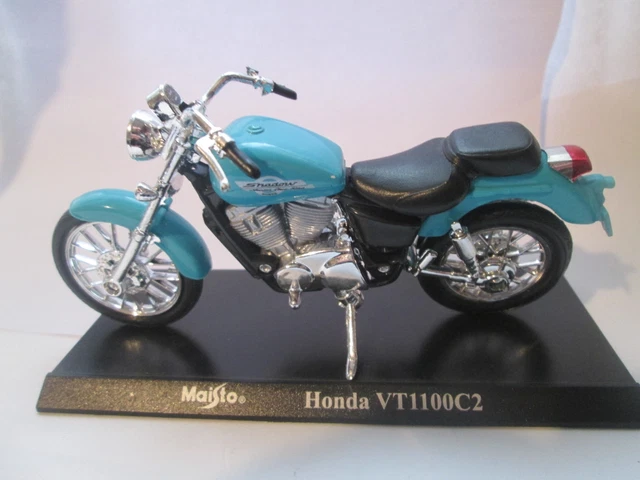HONDA SHADOW VT1100C2 1-18 Scale Maisto Motorcycle Model £3.30 - PicClick UK