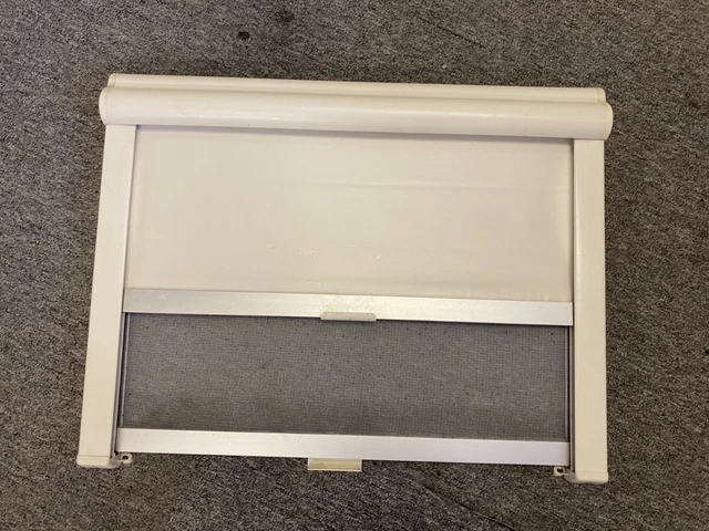 REMIS WINDOW CASSETTE Blind + Fly Screen Caravan Motorhome 565Mm X 450 ...