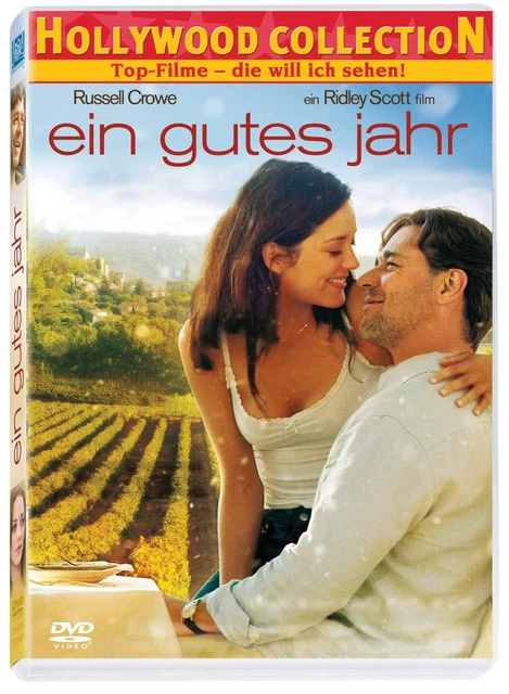 EIN GUTES JAHR DVD Russell Crowe Ridley Scott Provence Romantik Komödie ...