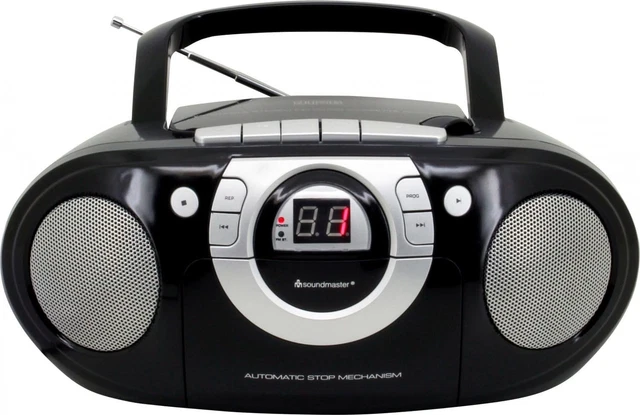 SOUNDMASTER SCD5100SW: CD Boombox With Radio And Cassette Player NEW £ ...