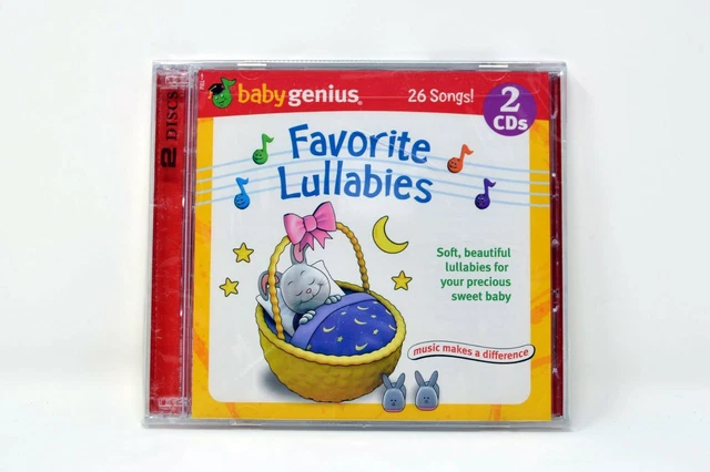 BABY GENIUS: FAVORITE Lullabies by Various Artists (CD, 2006, Baby ...