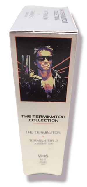 THE TERMINATOR COLLECTION (VHS, 1995, 2-Tape Set) Arnold Schwarzenegger ...