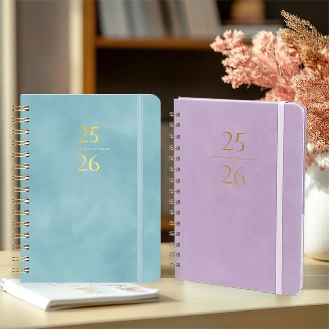 WEEKLY AND MONTHLY Planner 2025-2026 A5 2025-2026 Planner School Office ...