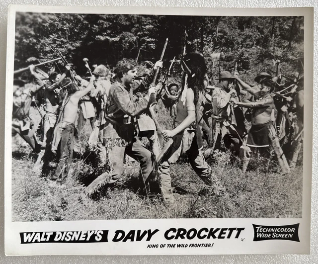 DAVY CROCKETT - King of the Wild Frontier! 1955 - Lobby Card 10" x 8 ...