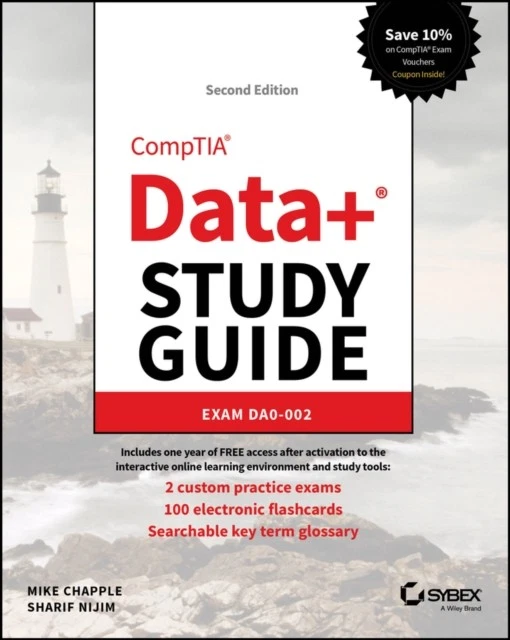COMPTIA DATA+ STUDY Guide Exam DA0-002 by Mike Chapple (Paperback Book ...