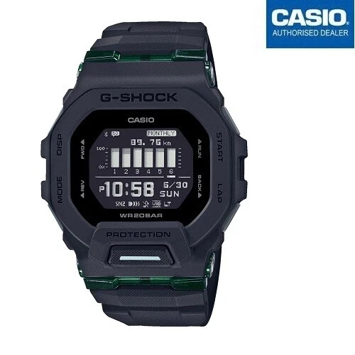 CASIO GBD-200UU-1ER GBD-200UU- 1 G-Shock G-Squad,Bluetooth,Step Counter ...