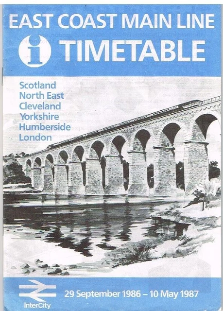 INTERCITY EAST COAST Main Line High Speed Train River Tweed Border ...