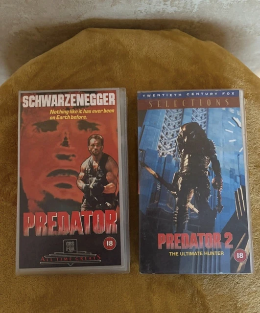 PREDATOR AND PREDATOR 2 Vhs Tape Bundle £12.94 - PicClick UK