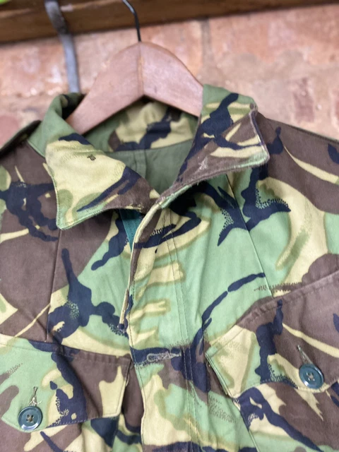 ORIGINAL BRITISH ARMY 1968 Pattern DPM Combat Smock 68 Camo Size 4 ...