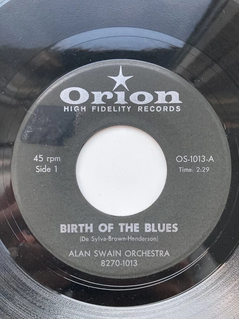 ALAN SWAIN ORCHESTRA « Birth Of The Blues » US Orion Jazz Funk/Soul ...