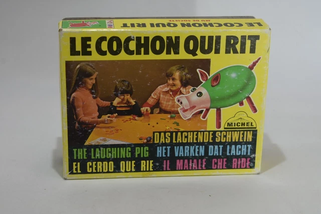 LE COCHON QUI rit Edition Michel Jeu de société retro vintage jeux ...
