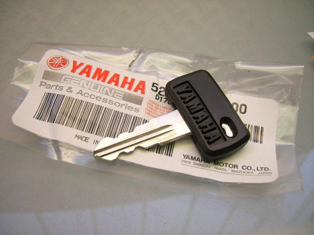 1X YAMAHA XT250 XT350 XT500 XT550 XT600 KEY MAIN SWITCH IGNITION HELMET ...
