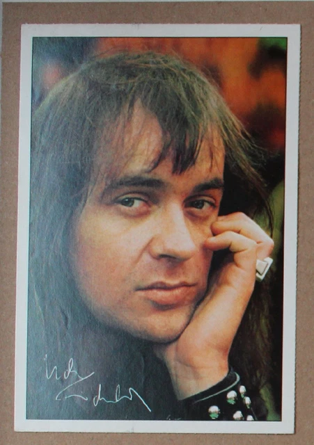UDO LINDENBERG BRAVO Autogrammkarte 70s/80s/90s - Printed Signature EUR ...