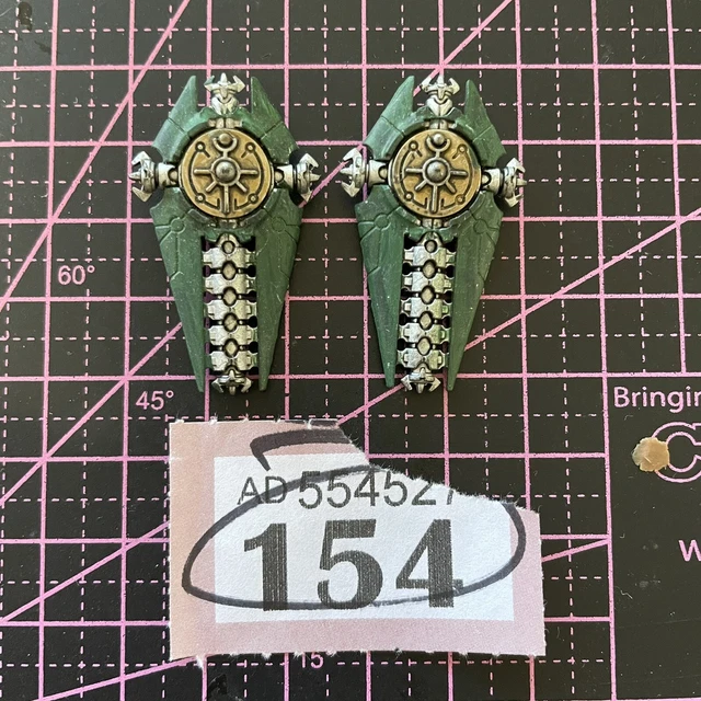 NECRON LYCHGUARD DISPERSION Shields Warhammer 40k Conversion Spare Bits ...