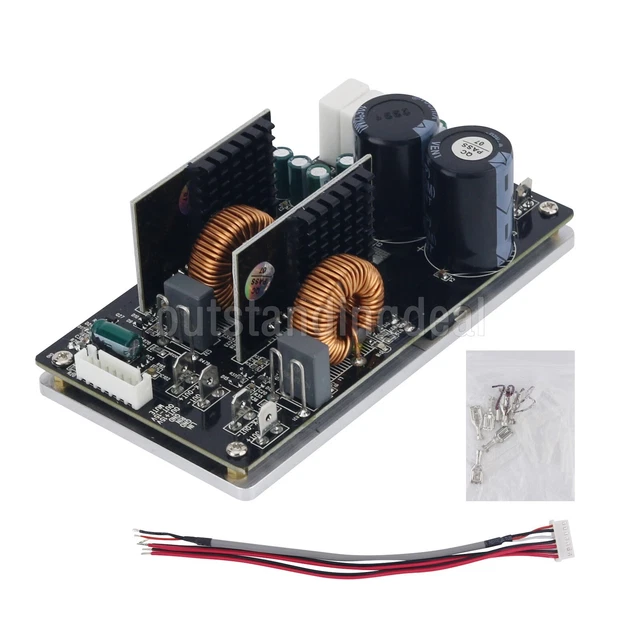UCD 2X500W CLASS D 2-CH Amplifier Board with FFC Cable (±55V to ±75V ...