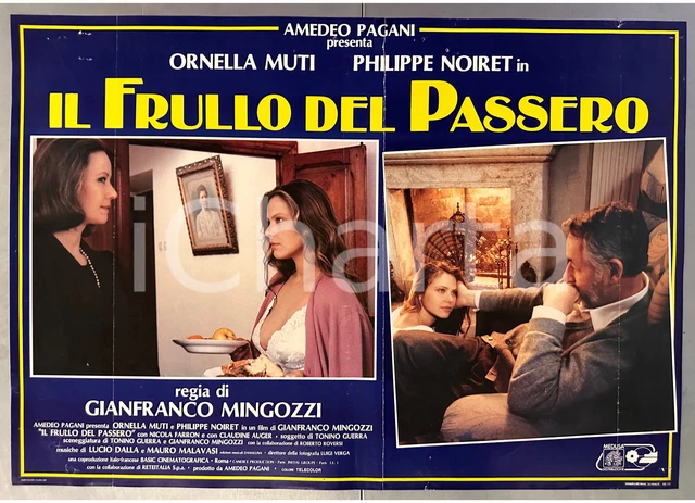 1988 ORNELLA MUTI Philippe NOIRET "Il frullo del passero" - Fotobusta EUR 22,00 - PicClick IT