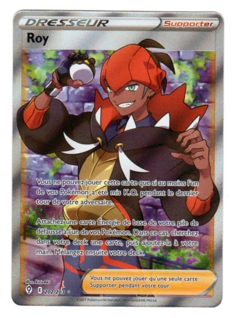 POKEMON EPEE ET BOUCLIER Evolution Céleste EB07 FR #202/203 ROY Ultra Rare EUR 25,00 - PicClick FR